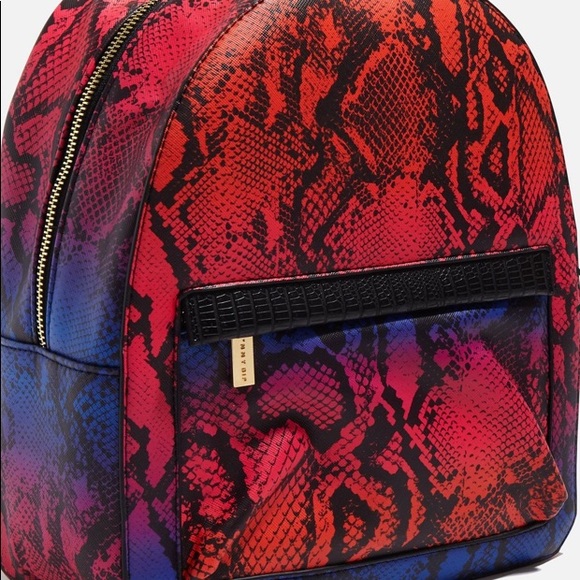 Topshop | Bags | Topshop Backpack Animal Print | Poshmark